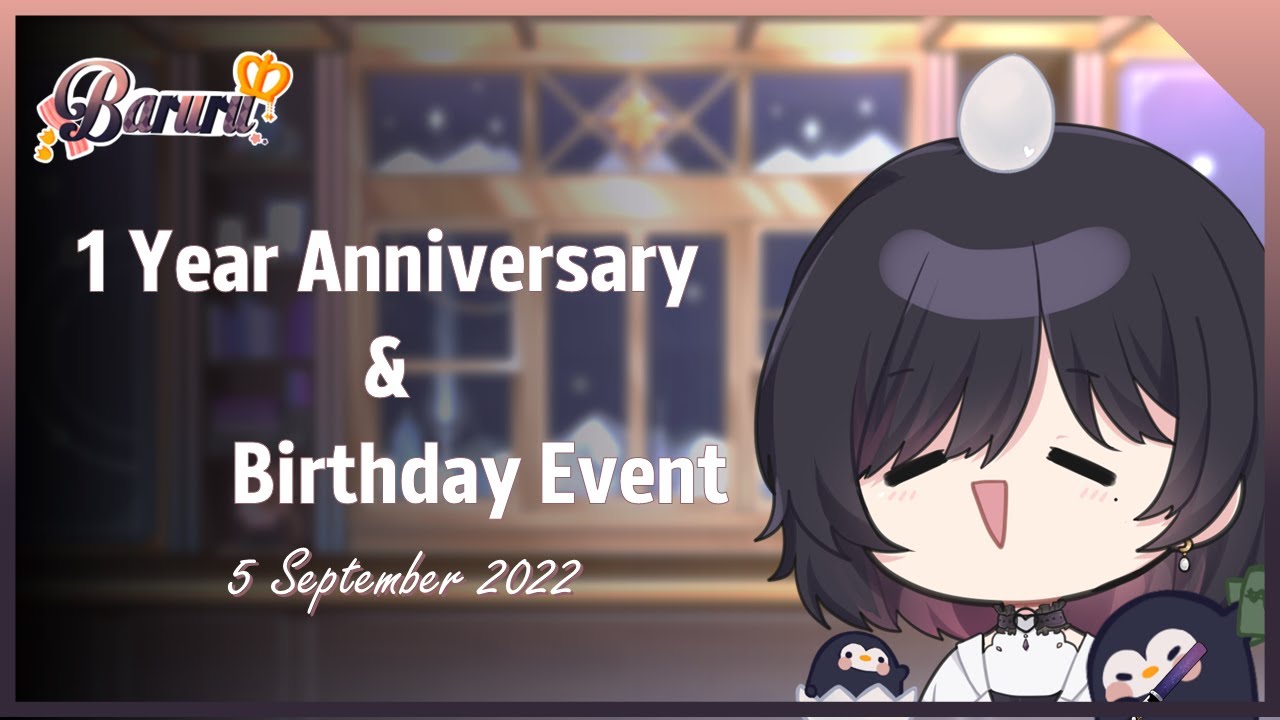 [Live] Happy Birthday & 1 year Anniversary Baruru!! - YouTube