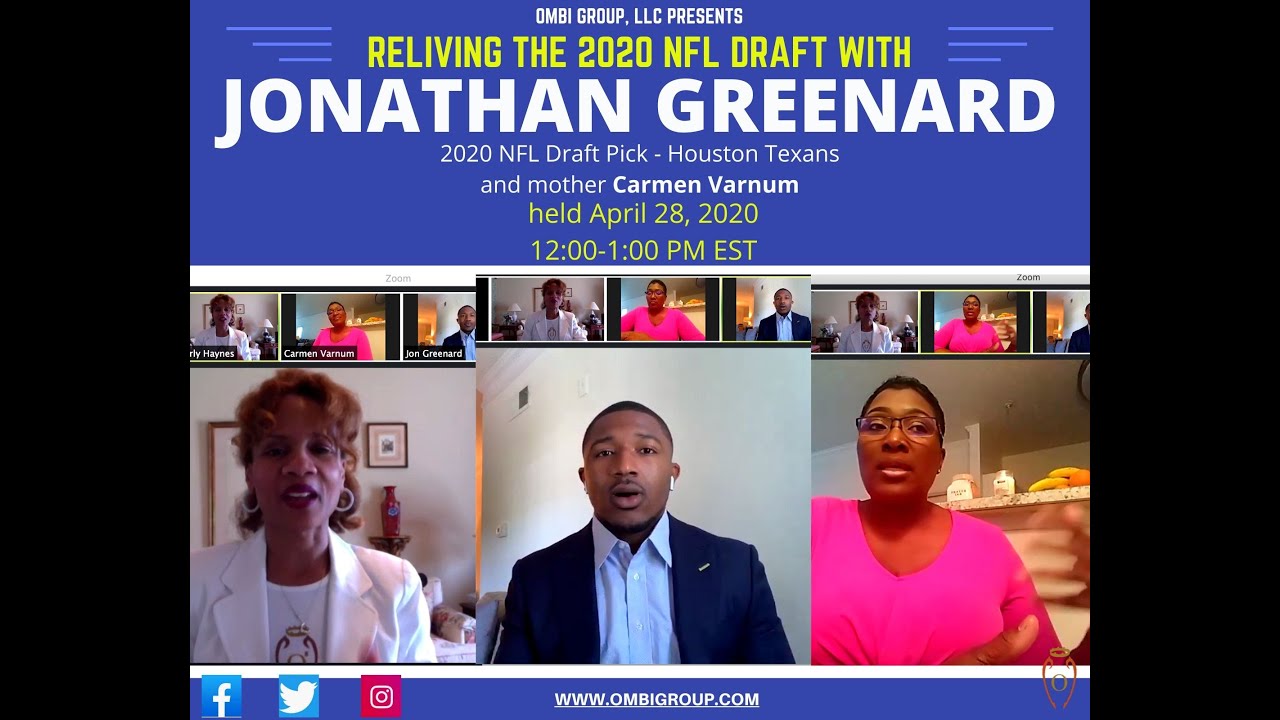 Reliving the Draft with Jonathan Greenard 2020 - YouTube