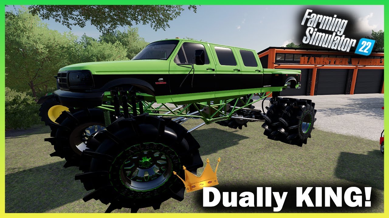 FARM SIMULATOR 22 RP - BUILDING BIGGEST MUD TRUCK EVER! 6 DOOR DUALLY ...