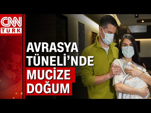 Avrasya Tüneli'nde doğum yaptı... 'Tünele 2 kişi girdik, 3 kişi çıktık'