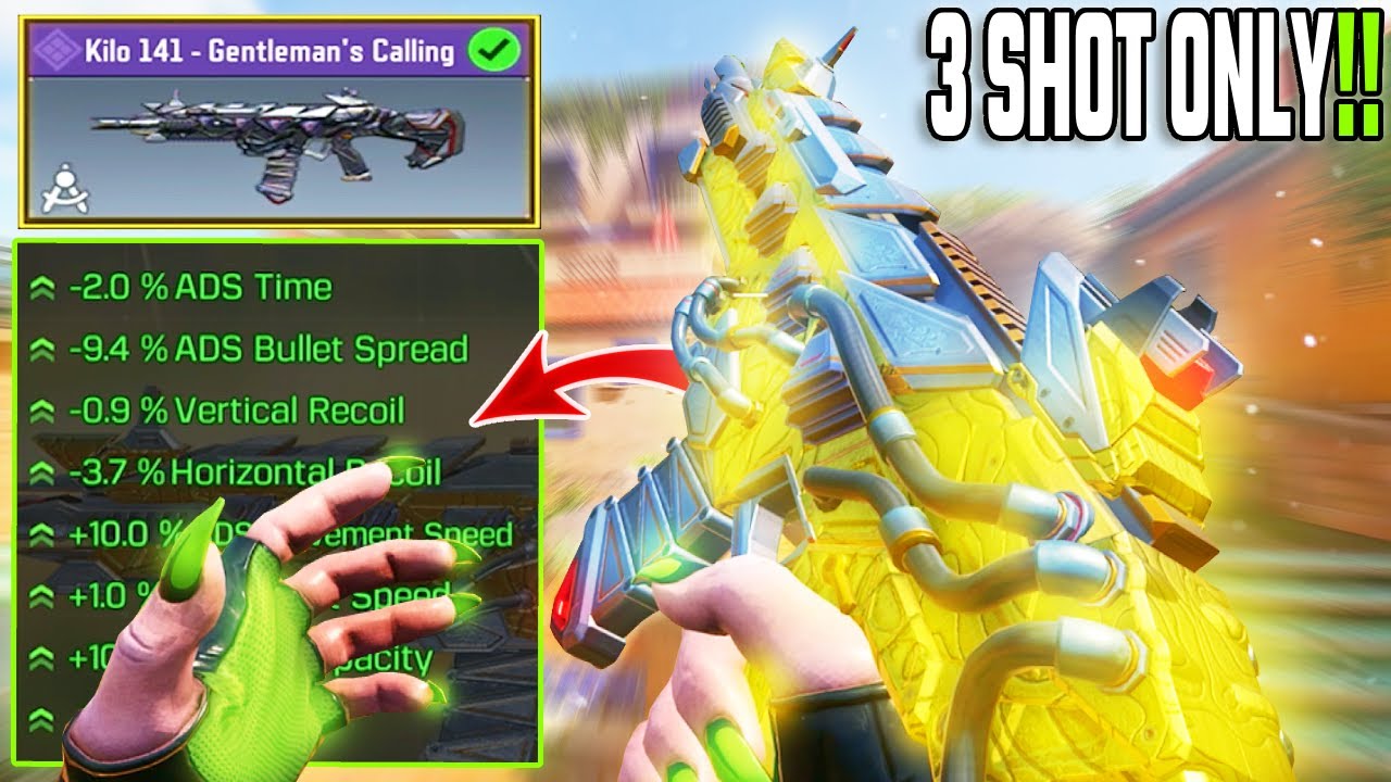 BUFF "3 SHOT" KILO 141 Gunsmith is BACK!! KILO 141 Gunsmith Taking over ...