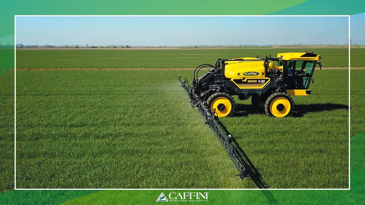 Rider self-propelled sprayer | interview | Caffini - YouTube