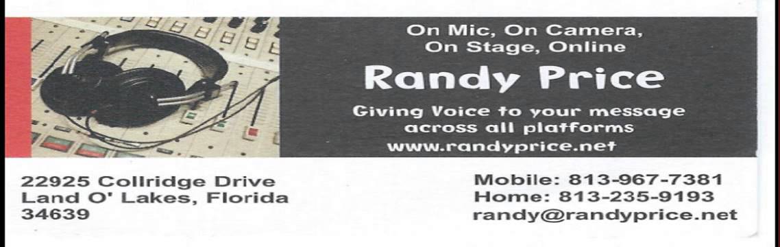 Randy Price Commercial Demo Basic - YouTube