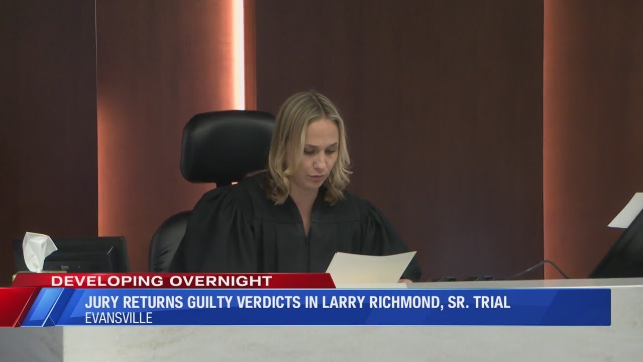 Jury returns guilty verdicts in Larry Richmond, Sr. trial - YouTube