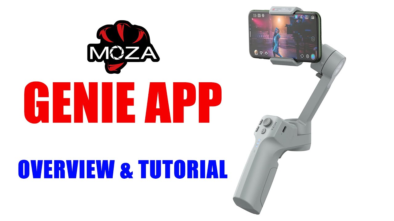 Moza Genie App Tutorial [ With Moza Mini MX Smartphone Gimbal ] - YouTube
