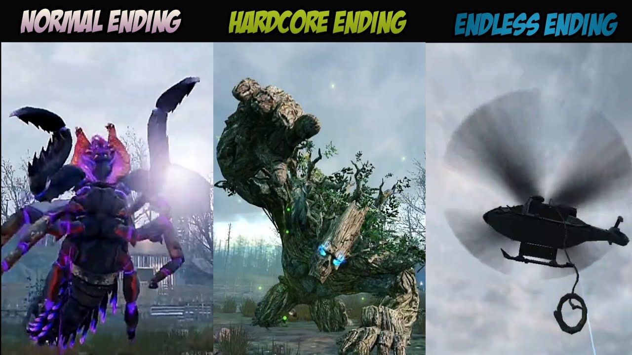 CALL OF DUTY MOBILE: ZOMBIES CLASSIC - ALL ENDINGS (2022) - YouTube
