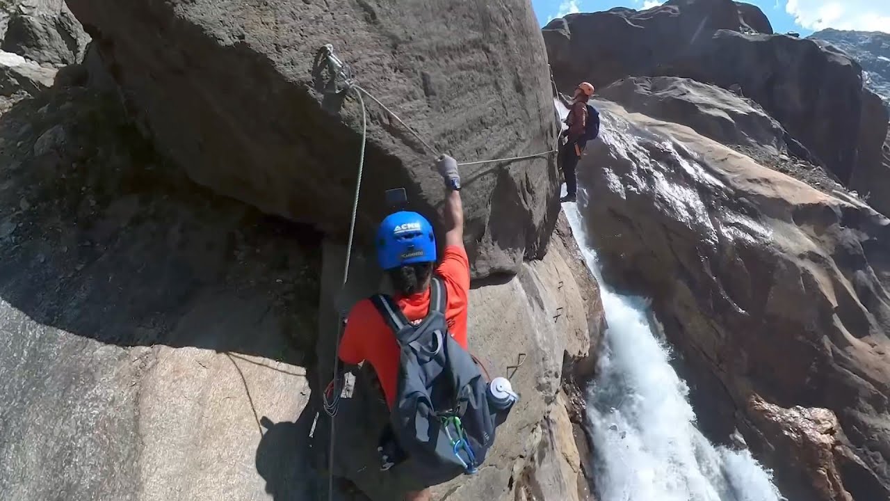 Climbing CMH’s Zillmer Canyon Via Ferrata (Stage 2) in the Cariboo ...