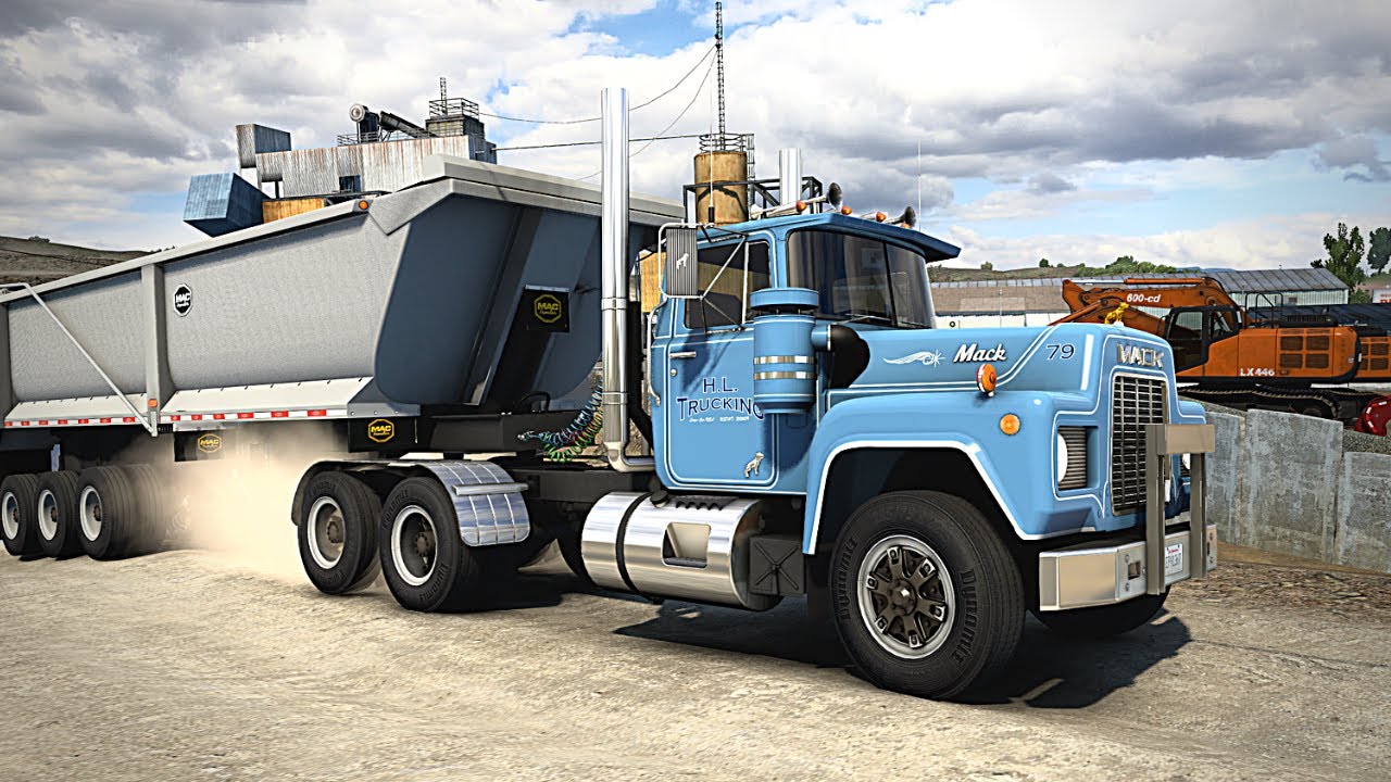 MACK R Model - (Bulldog Power) - American Truck Simulator - ATS 4K ...