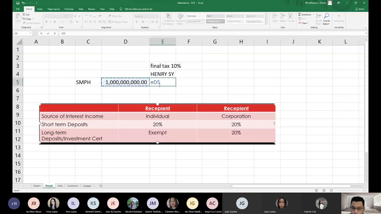 Final Tax Part 1 - YouTube