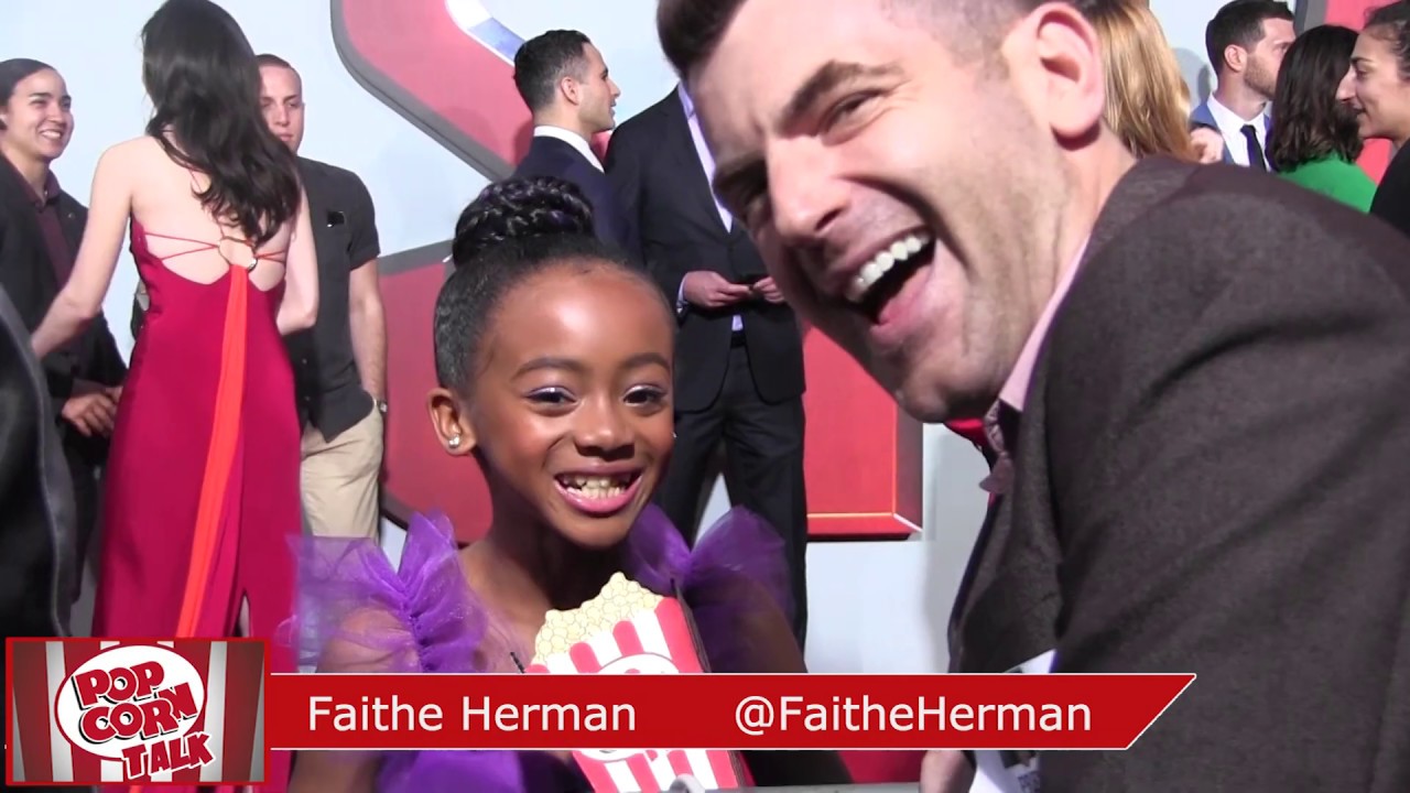 Faithe Herman Interview | Shazam! Premiere - DC Movie News - YouTube