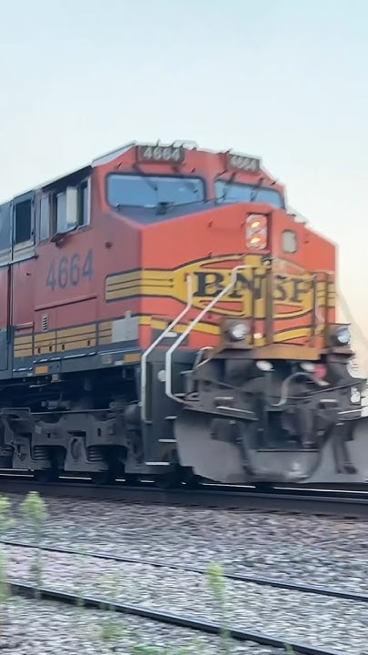 Powerful DPUs on flying BNSF Grain train!! #bnsf #railroad #bnsftrains #railway #bnsfrailway ...