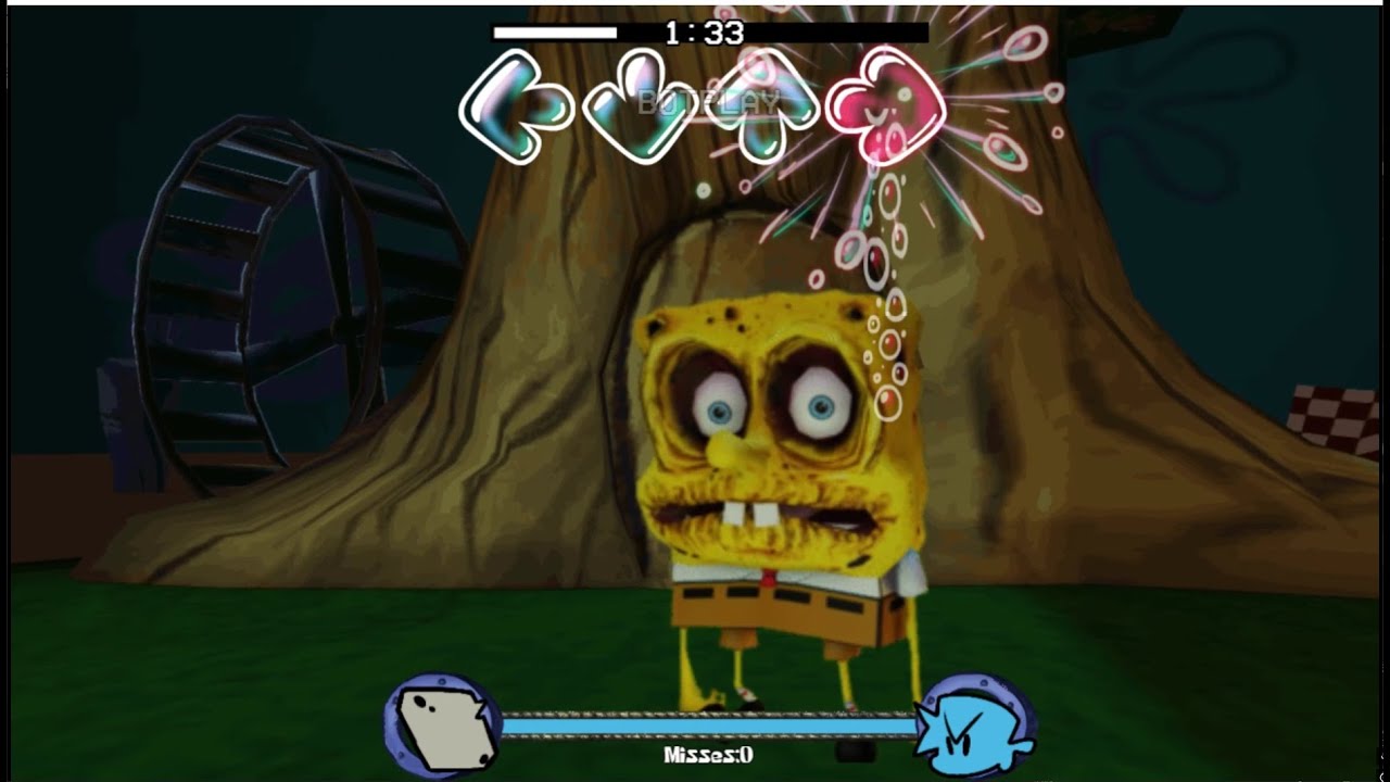 Spongebob needs water - YouTube