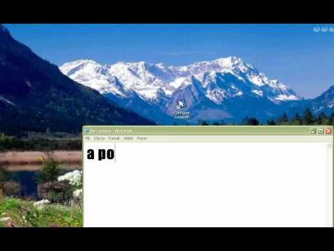 jak zrobic efekty kursora z pomoca Configure CursorXP - YouTube