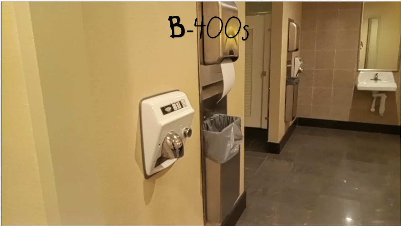 Bobrick B-400s (World Dryer Model RAs) (1/2) @ Hyatt Regency - St ...