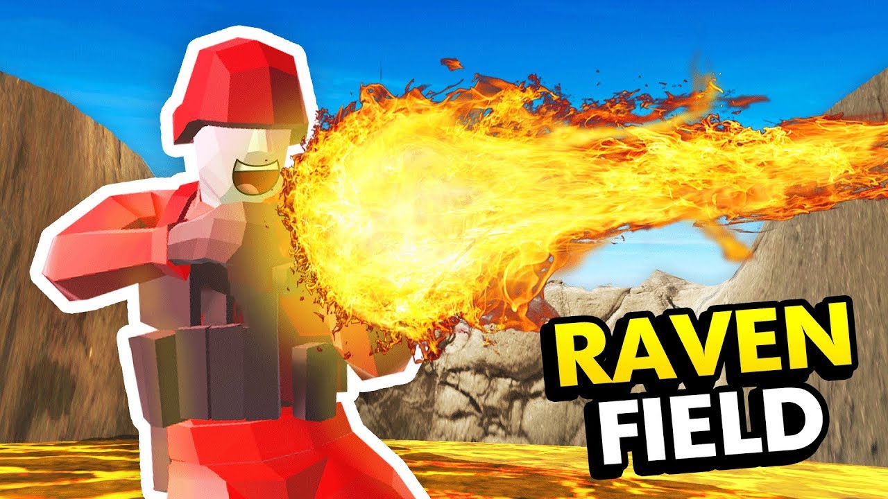 DANGEROUS FIREBALL ABILITY IN RAVENFIELD (Ravenfield Funny Gameplay ...