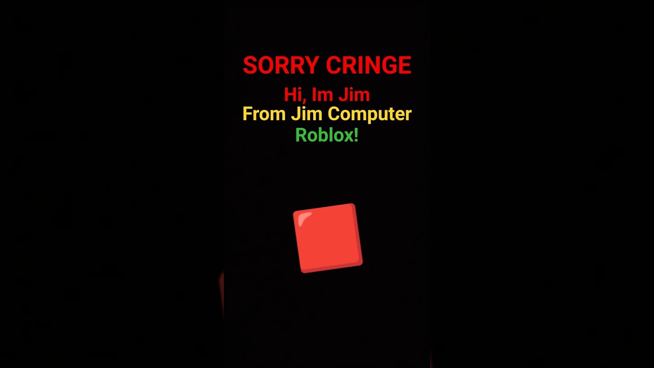 Hi, Im Jim From Jim Computer ( Sorry Cringe ) #bounce #ijustwannadance ...