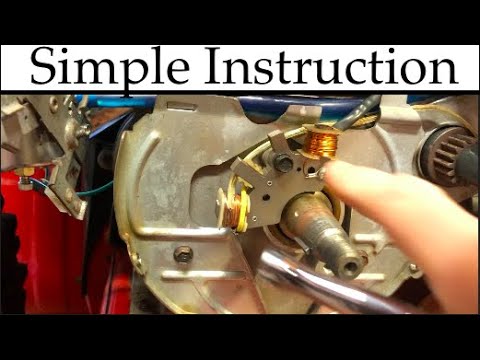 Stator Removal & Replacement On A Small Engine - YouTube