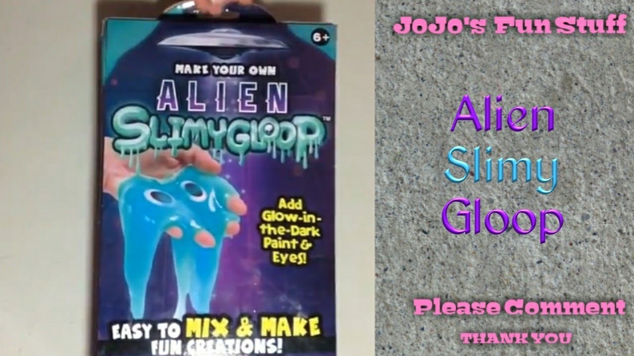 Making Alien Slimy Gloop - YouTube