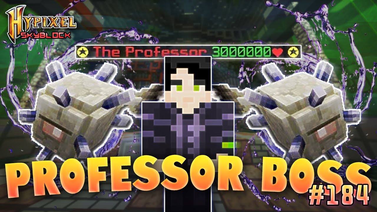 This Professor Boss Is Challenging & It's Only Floor 3? | Hypixel ...