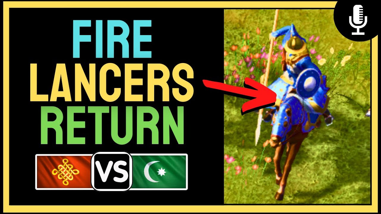 Aussie Drongo Faces FIRE LANCERS In Aoe4 - YouTube