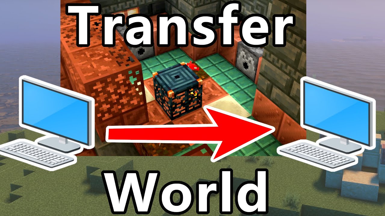 Transfer Minecraft World to another PC / to a Friend - YouTube