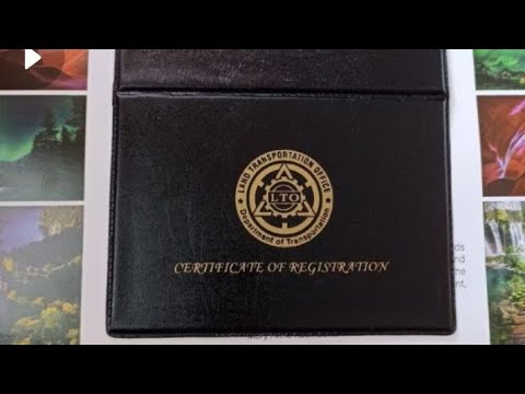 LTO OR CR Card Holder for Vehicle Registration | Durable Document ...