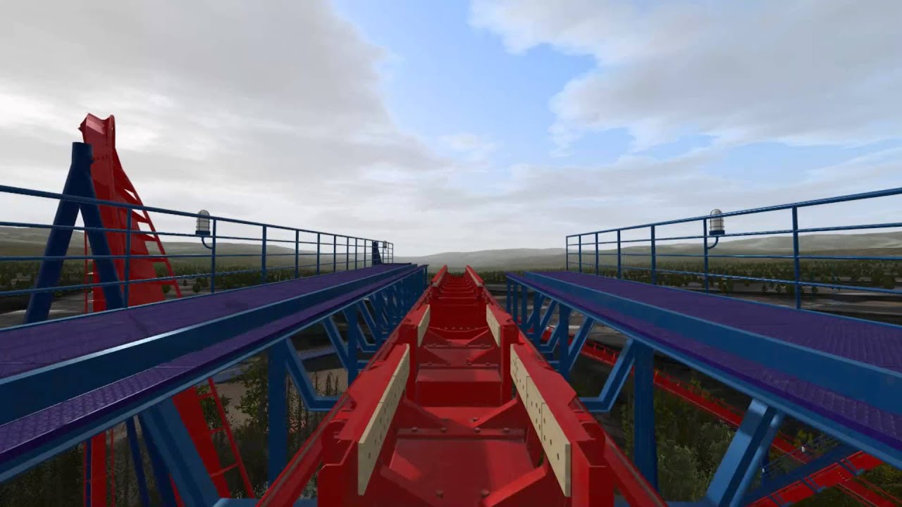 [NoLimits Coaster 2]Fun Splash Effect Glitch - YouTube