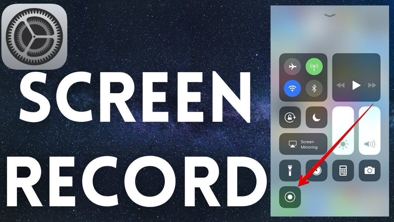 How To Screen Record On iPhone 12 & iPhone 13 - YouTube