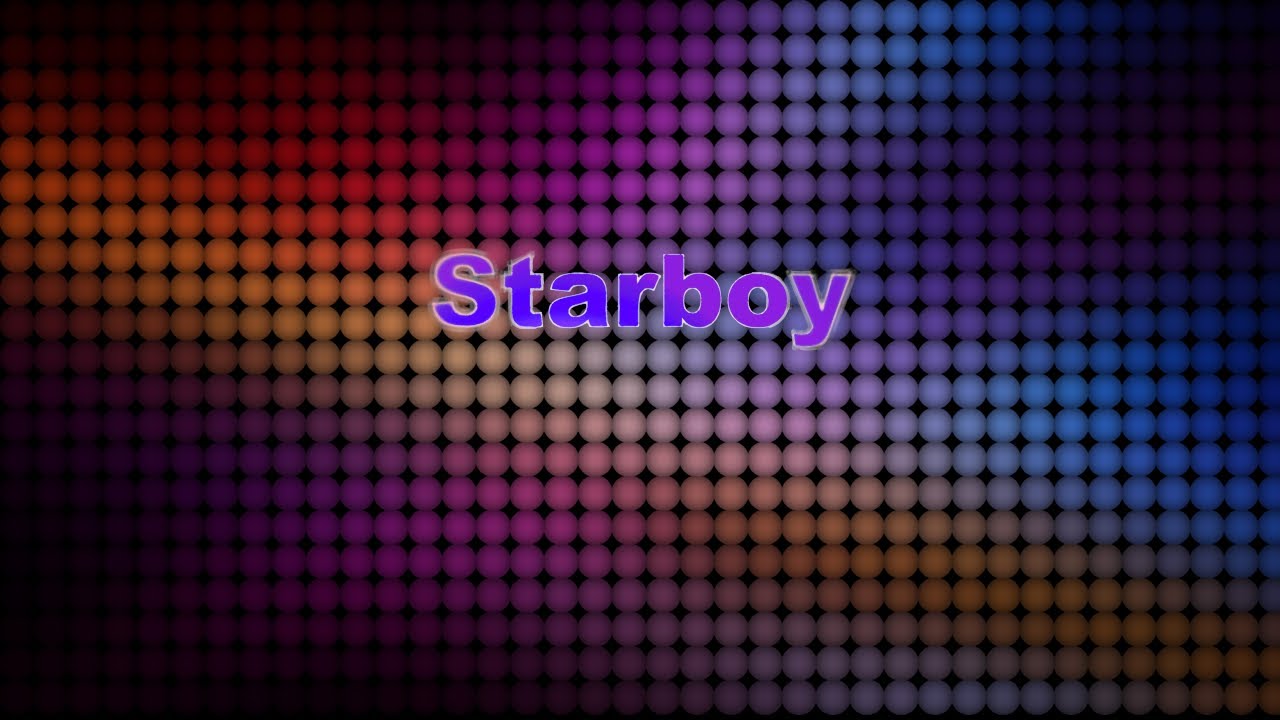 Starboy - YouTube
