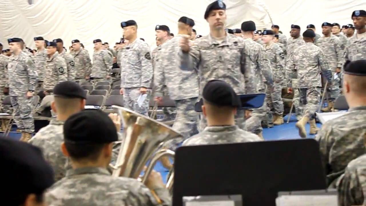 The Army Song performed at WLC Graduation - YouTube