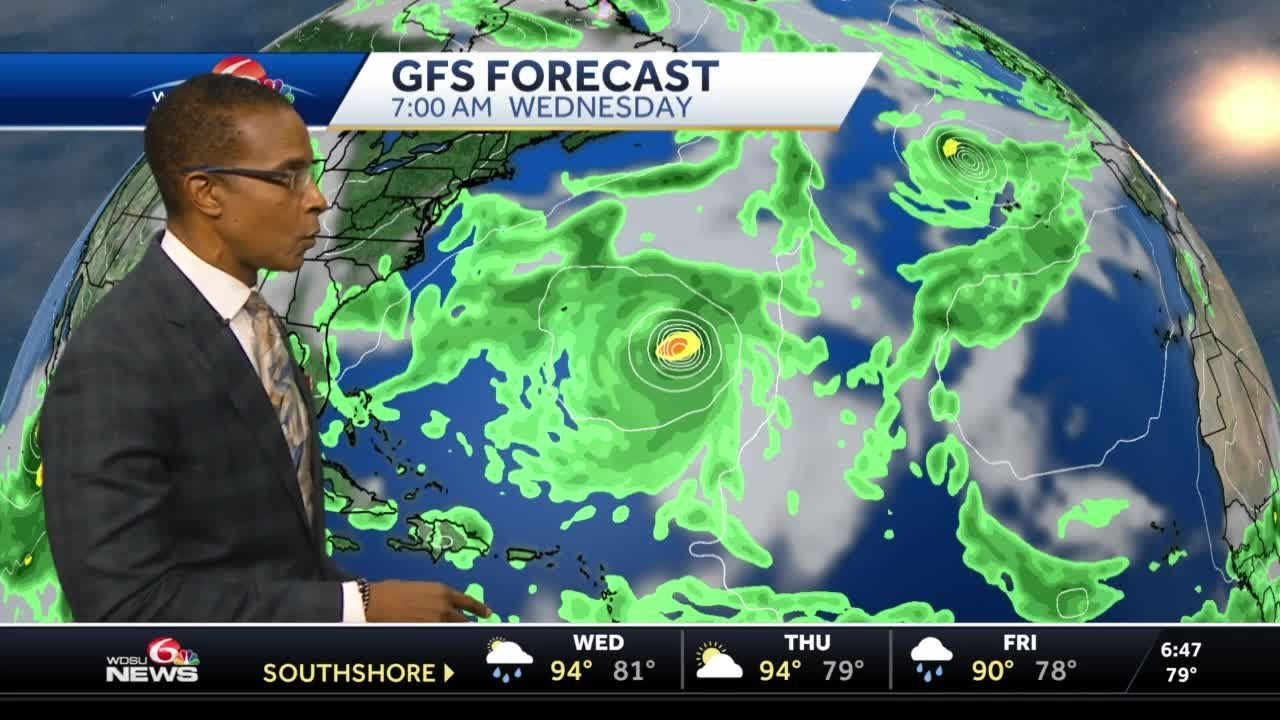 Meteorologist Damon Singleton and the tropics update - YouTube