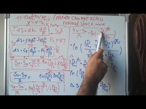 3. Entropy change across shock wave - YouTube