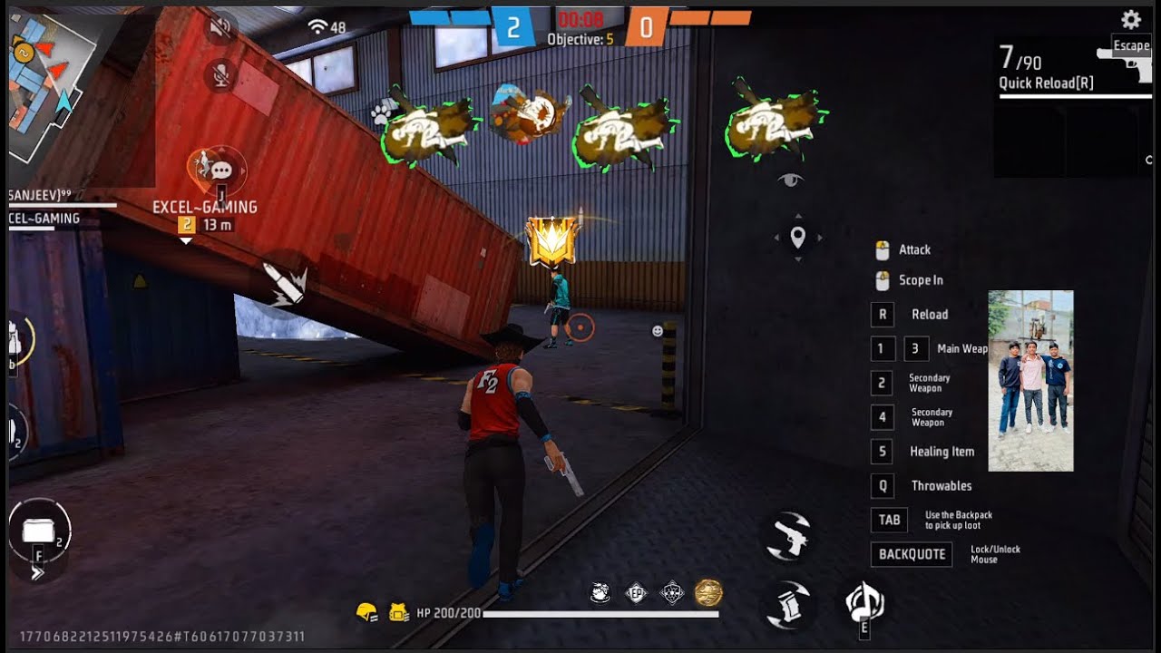 Free Fire MAX LONE WOLF GAMEPLAY PLAY LIKE A ESPORTS 😂.|HD|HEADSHOT ︻デ ...