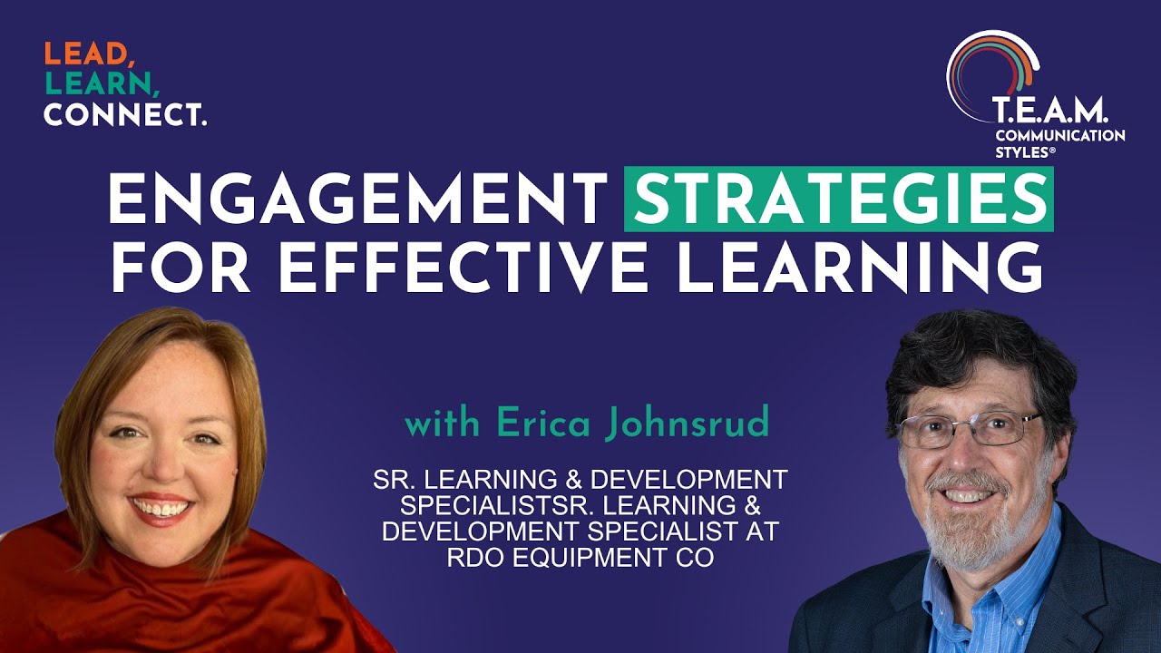 S01 E32 Engagement Strategies for Effective Learning | Erica Johnsrud ...