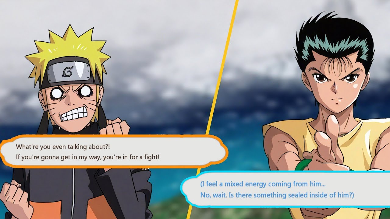 Naruto Meets Yusuke Urameshi & Gon Freecss - YouTube