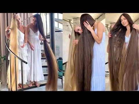 Longhair Girls Really Loves Super Long Hair/ Волосы