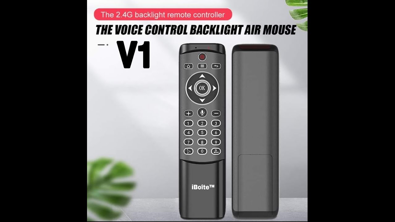 iBoite X and iBoite E works with V1 Voice Remote - YouTube