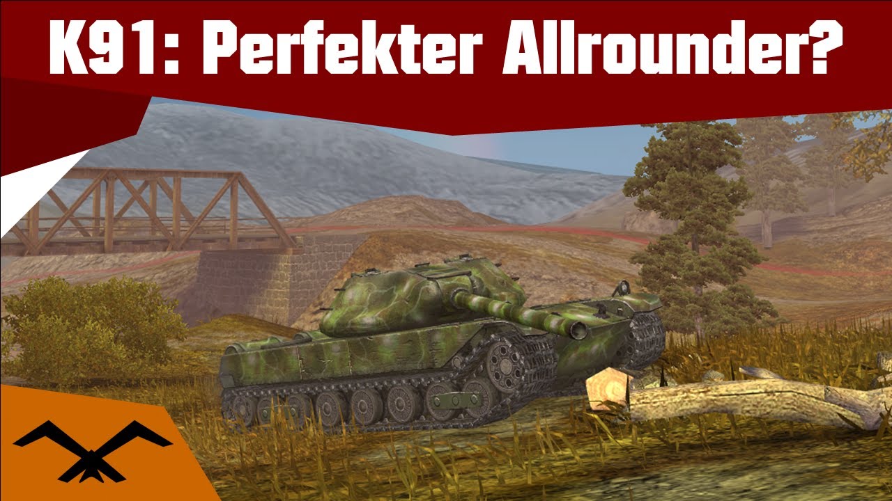 K91: Der perfekte Allrounder? | WoT Blitz Deutsch | Stahlfalke - YouTube