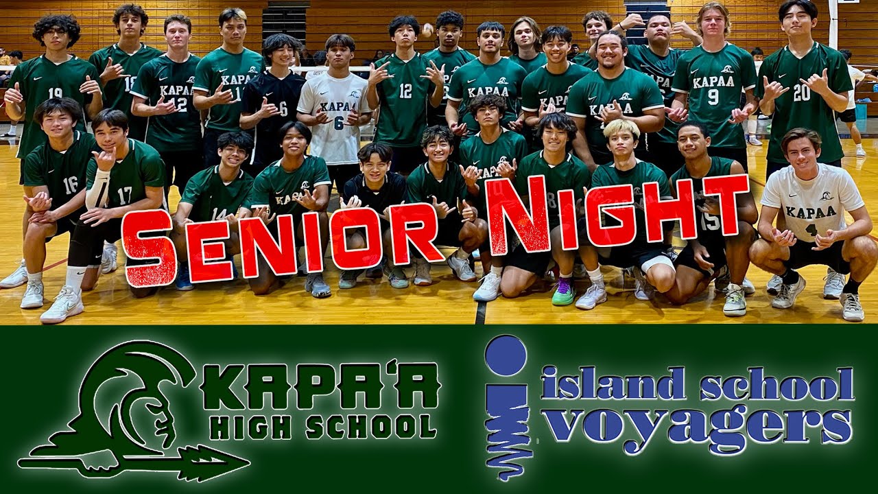 Kapaa Warriors Boys Volleyball VS Island Voyagers 4-27-24 LIVE Part 1 ...