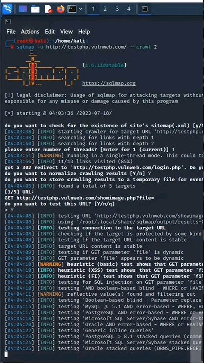 SQL Injection using SQLMAP |Ethical Hacking |Abhinav Ojha #hackingcourse #cyberhacking # ...