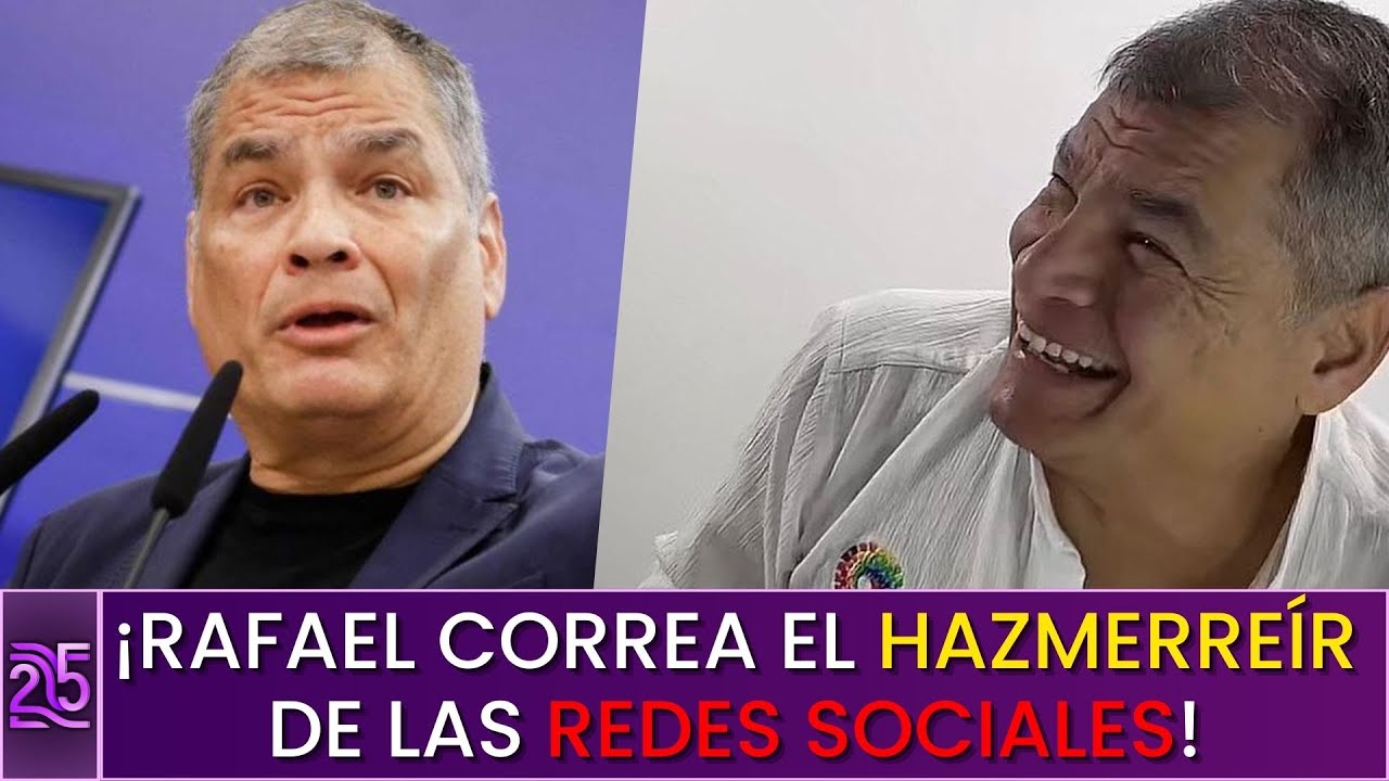 ¡RAFAEL CORREA EL HAZMERREÍR DE LAS REDES SOCIALES! | TELEAMAZONAS ...