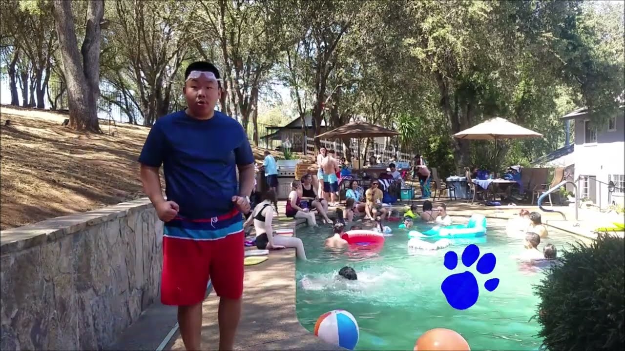 How to draw a pool - YouTube