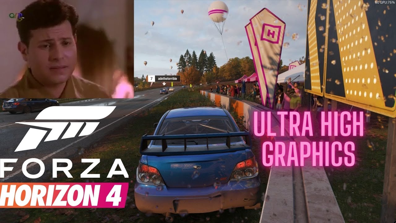 Forza Horizon 4 Ultra High Graphics -🤪 الزهق وحش - YouTube