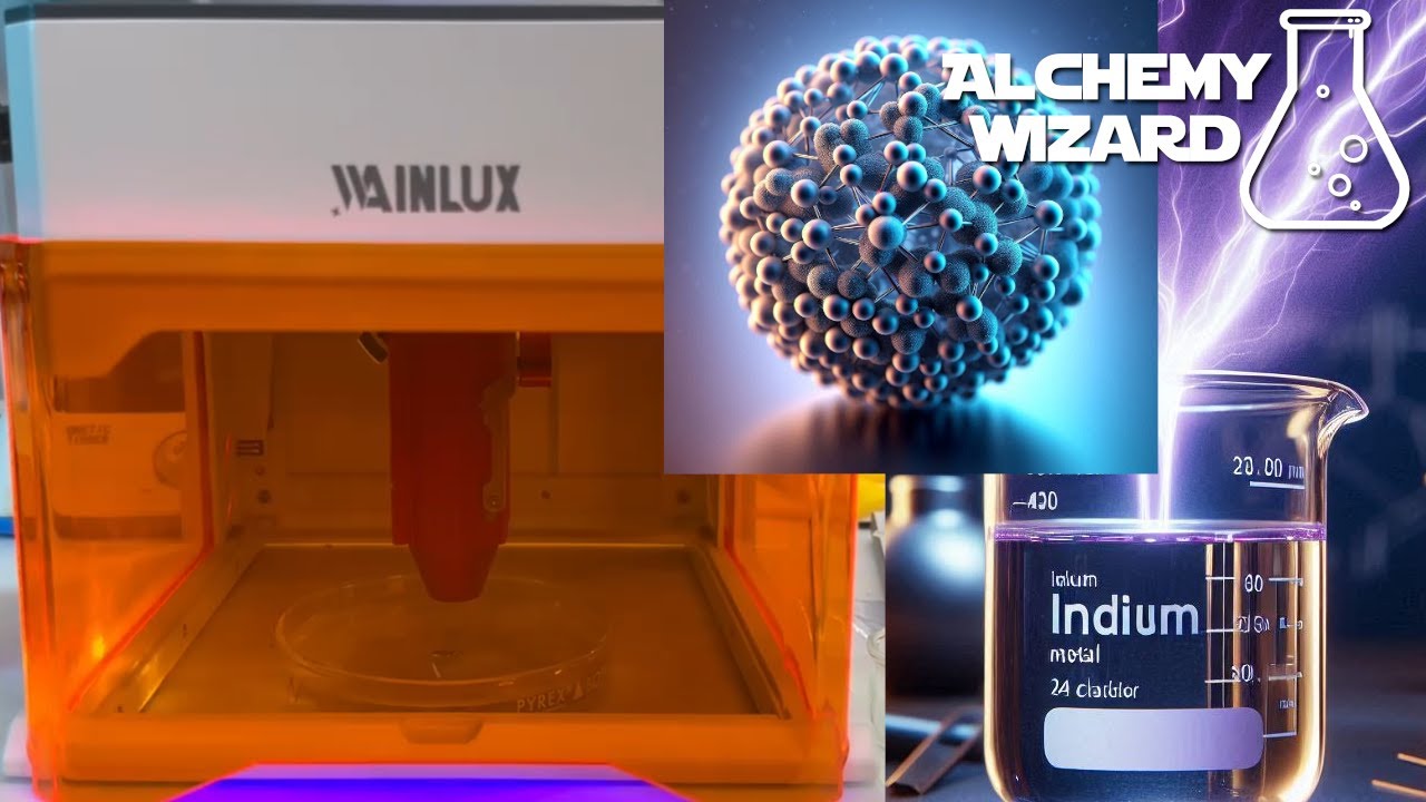 Can we make Indium Nanoparticles with a Laser Engraver? - YouTube