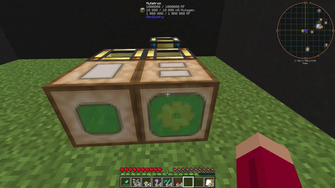 FTB minecraft [Botanyguide] - Black Ceramic Block - YouTube