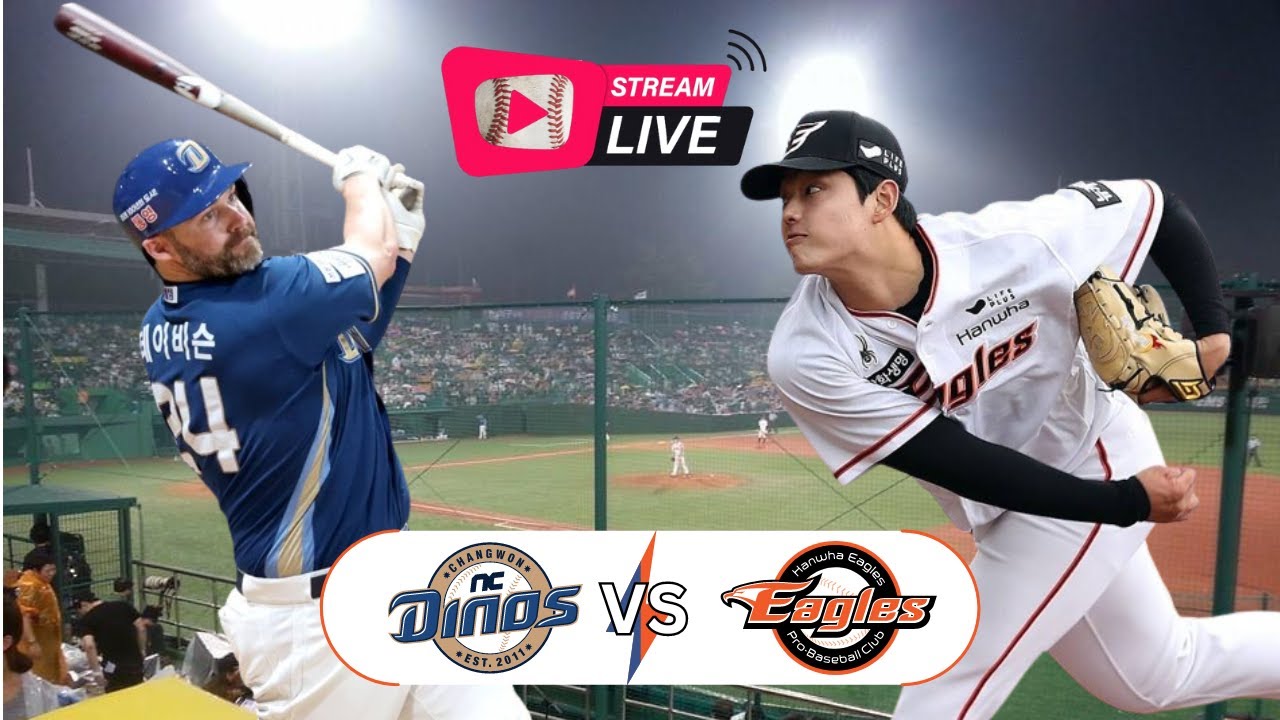 LIVE KBO Hanwha Eagles vs NC Dinos (Vertical) - YouTube