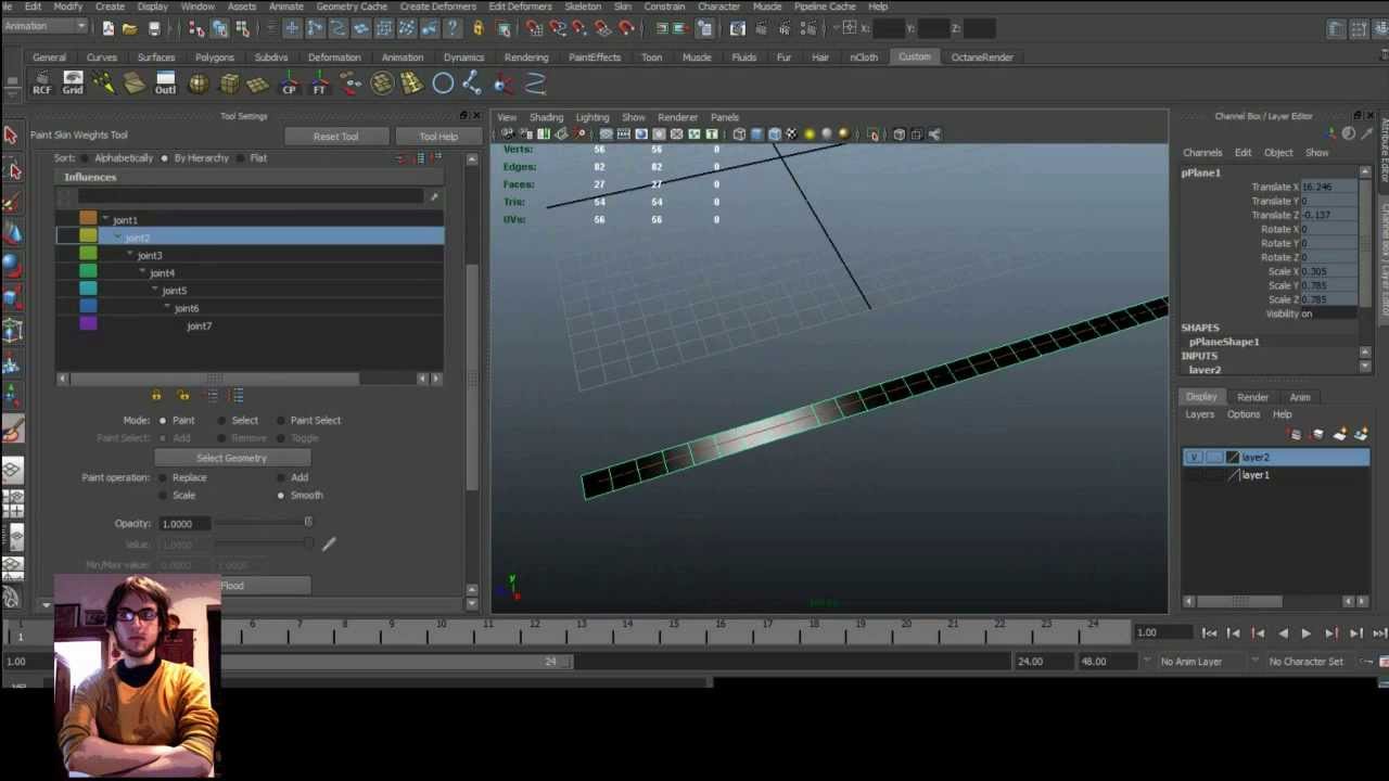 Autodesk Maya Rigging: Introduction to Basic Joint Functions - YouTube