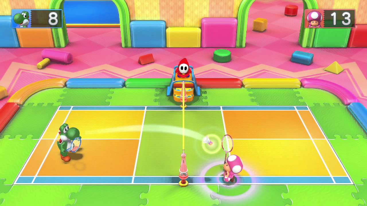 Mario Party 10 Badminton Bash - YouTube