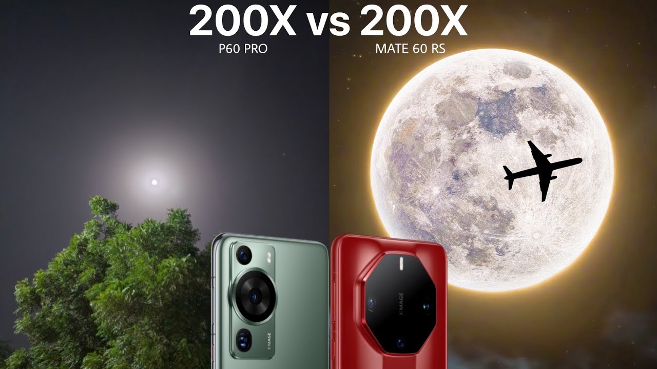 Huawei Mate 60 RS Ultimate VS Huawei P60 Pro Live Zoom Test Comparison ...