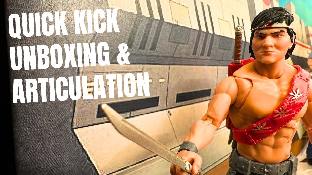 G.I. Joe Classified Quick Kick Unboxing and Articulation - YouTube